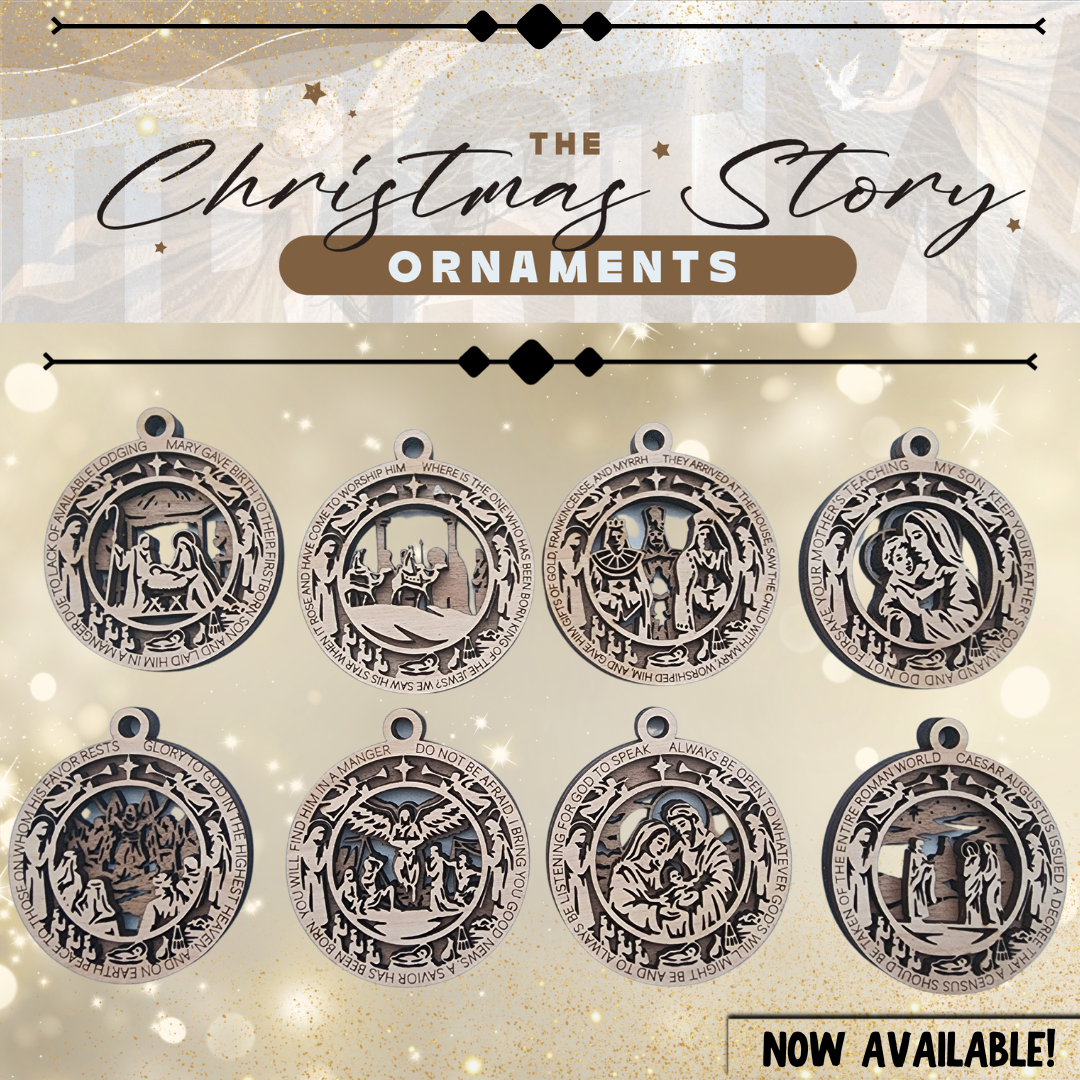 The Christmas Story Set | Grace Oak Designs